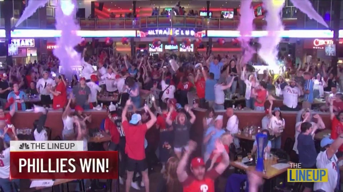 Phillies fans go crazy with joy: The Lineup – NBC10 Philadelphia
