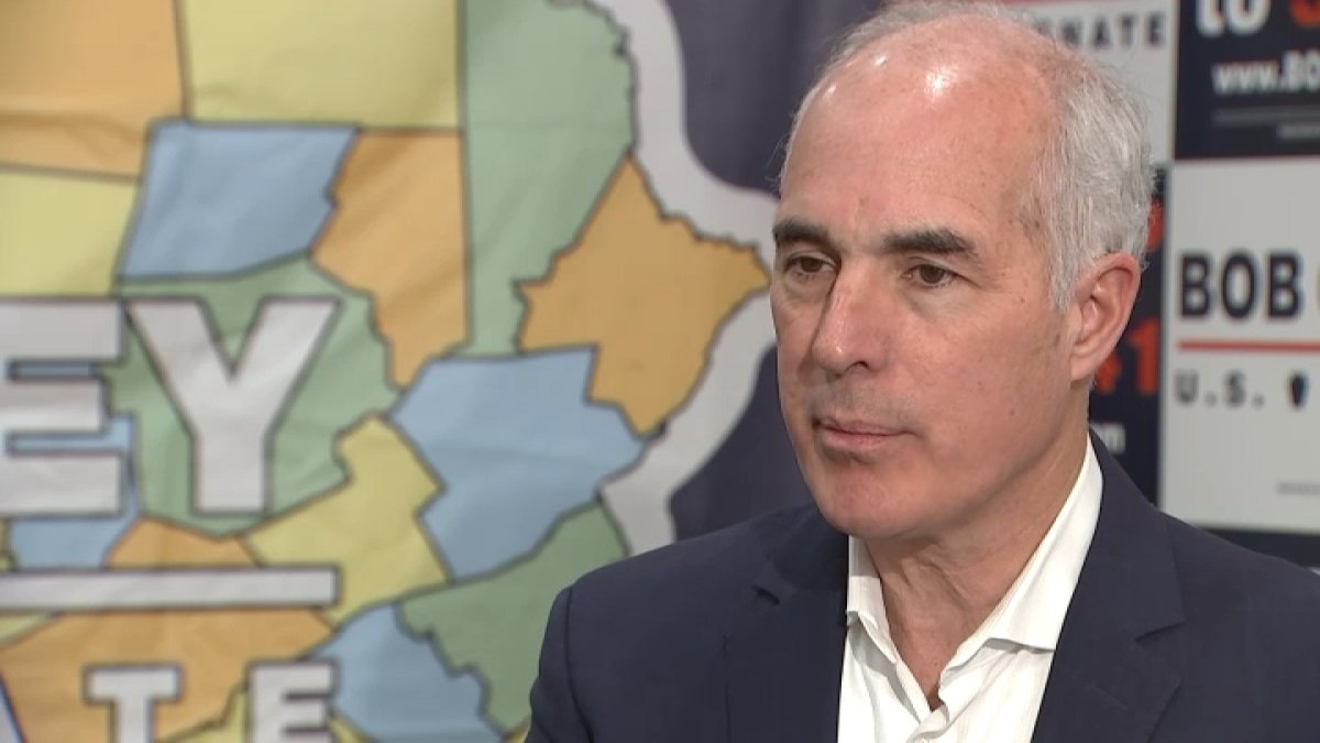 WATCH: Pa. Sen. Bob Casey talks the economy, Medicare, abortion and ...