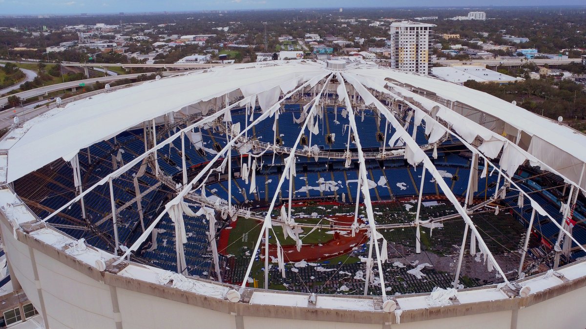 Tropicana Field can be fixed for $55M in time for 2026: Report – NBC10 ...