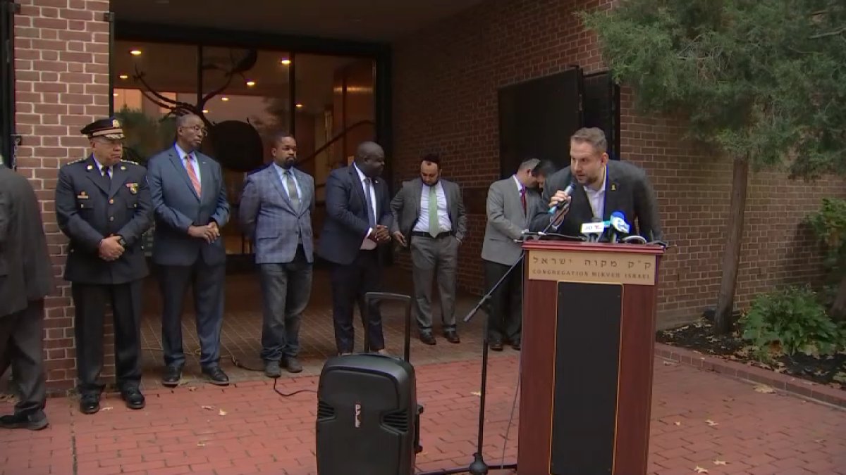 Interfaith leaders called out antisemitism at Philly’s Mikveh Israel ...