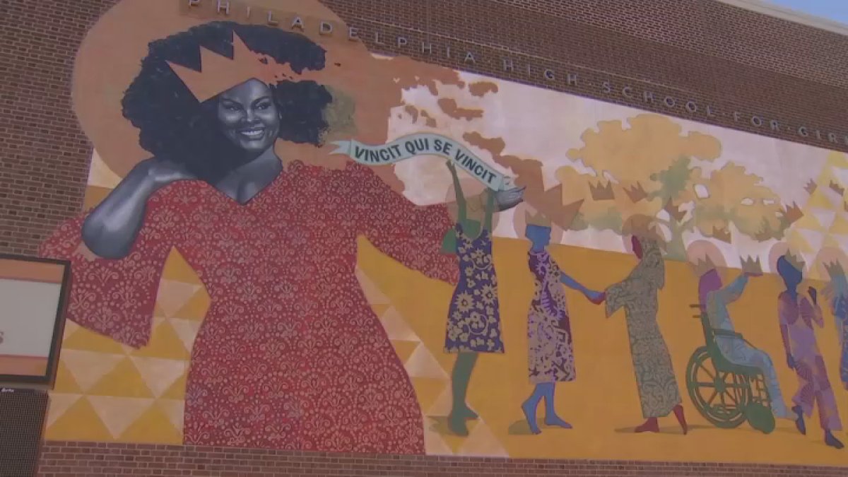 New mural unveiled at Philly’s Girls’ High honors alum Jill Scott ...