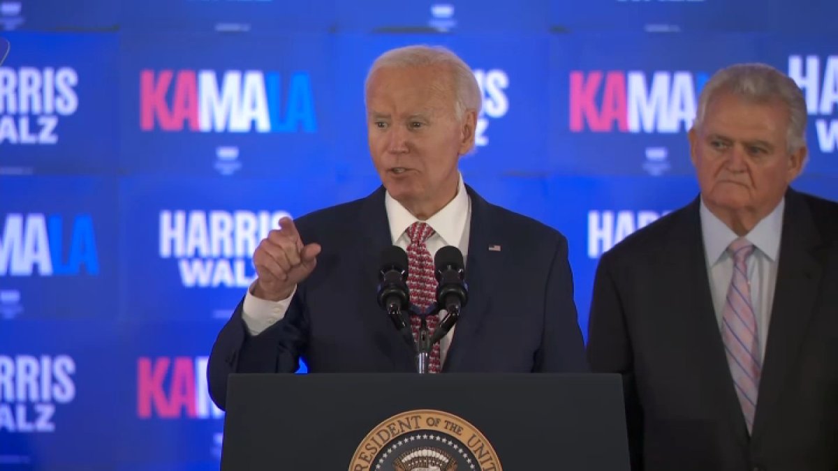 President Biden, in Philly, calls Trump ‘unhinged’ – NBC10 Philadelphia