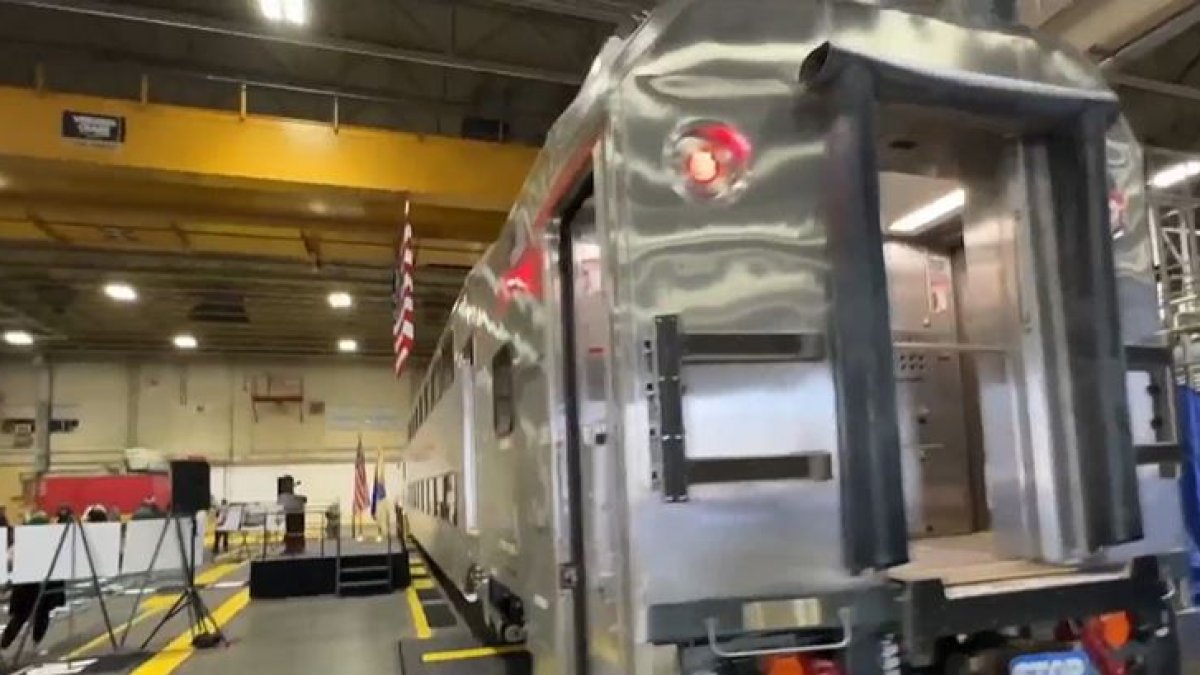 NJ Transit unveils new double-decker trains – NBC10 Philadelphia