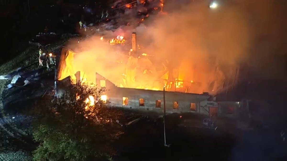 Massive fire in Chester Co. leaves barn and home destroyed – NBC10 ...