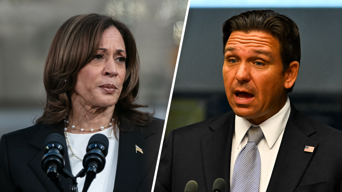 Ron DeSantis is refusing to take Harris’ call on Hurricane Helene ...