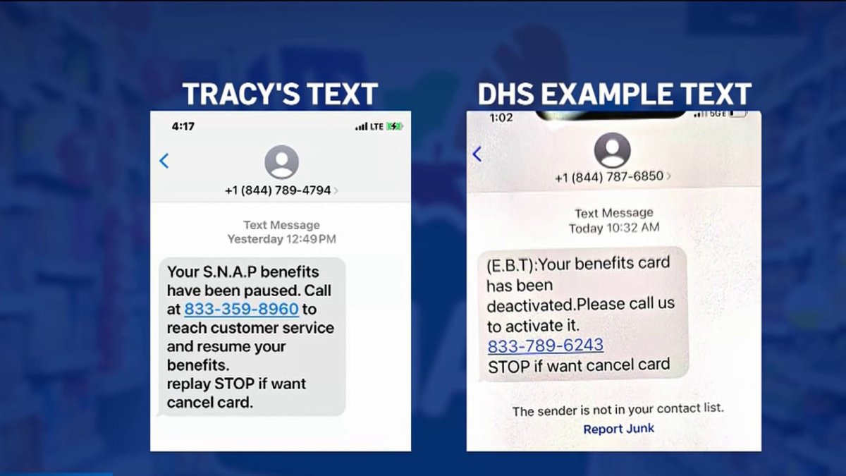 Pennsylvania officials warn about SNAP text message scam – NBC10 ...
