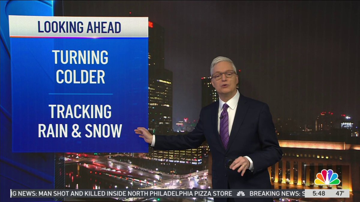 Yes, there’s snow in the forecast as chilly winds blow in – NBC10 ...