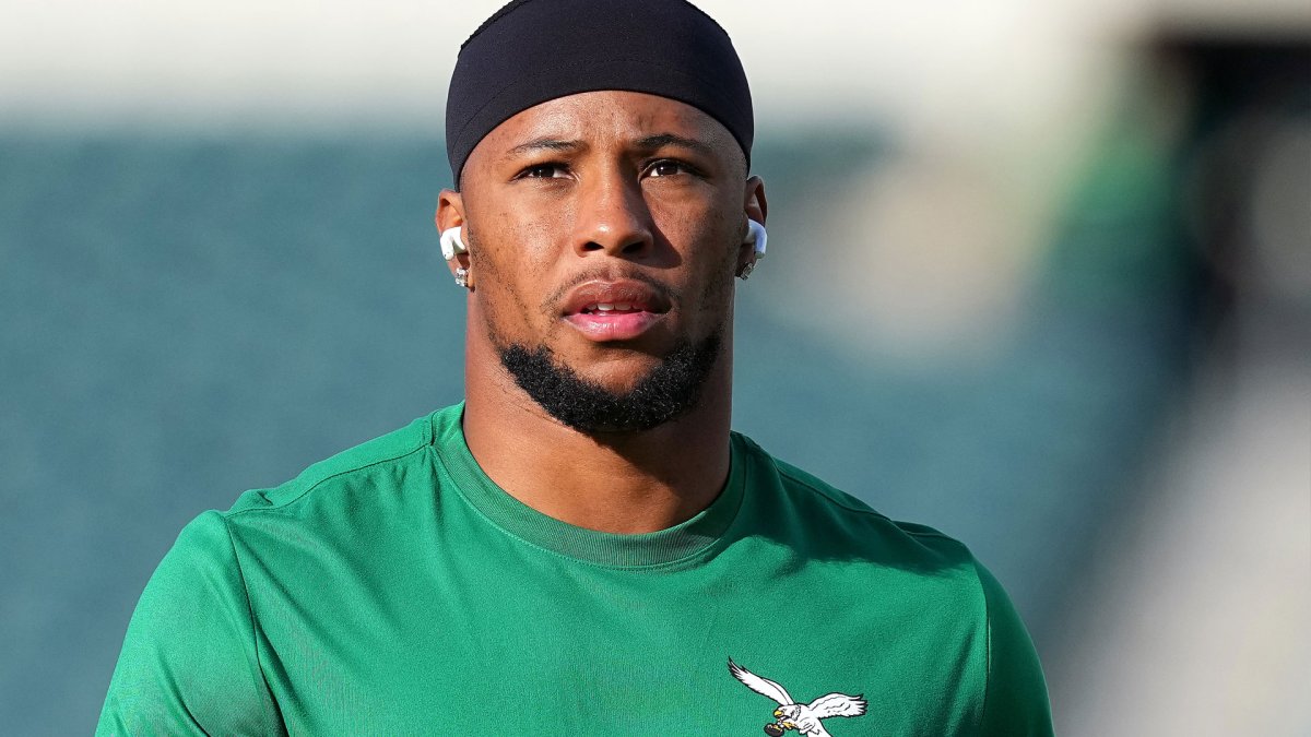 Eagles’ Saquon Barkley explains significance of a potential division ...