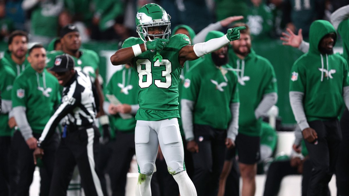 Eagles’ Jahan Dotson earning trust of Jalen Hurts ahead of Commanders game – NBC10 Philadelphia
