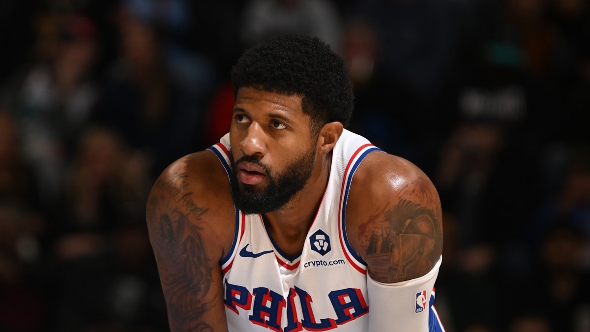 Sixers’ Paul George to miss at least two games with left knee bone ...