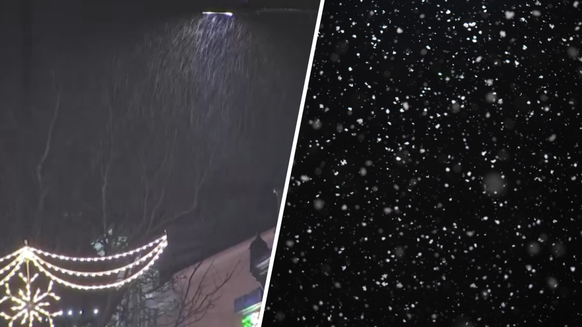 First snow in Poconos as rain falls on Philly. What to know – NBC10 ...