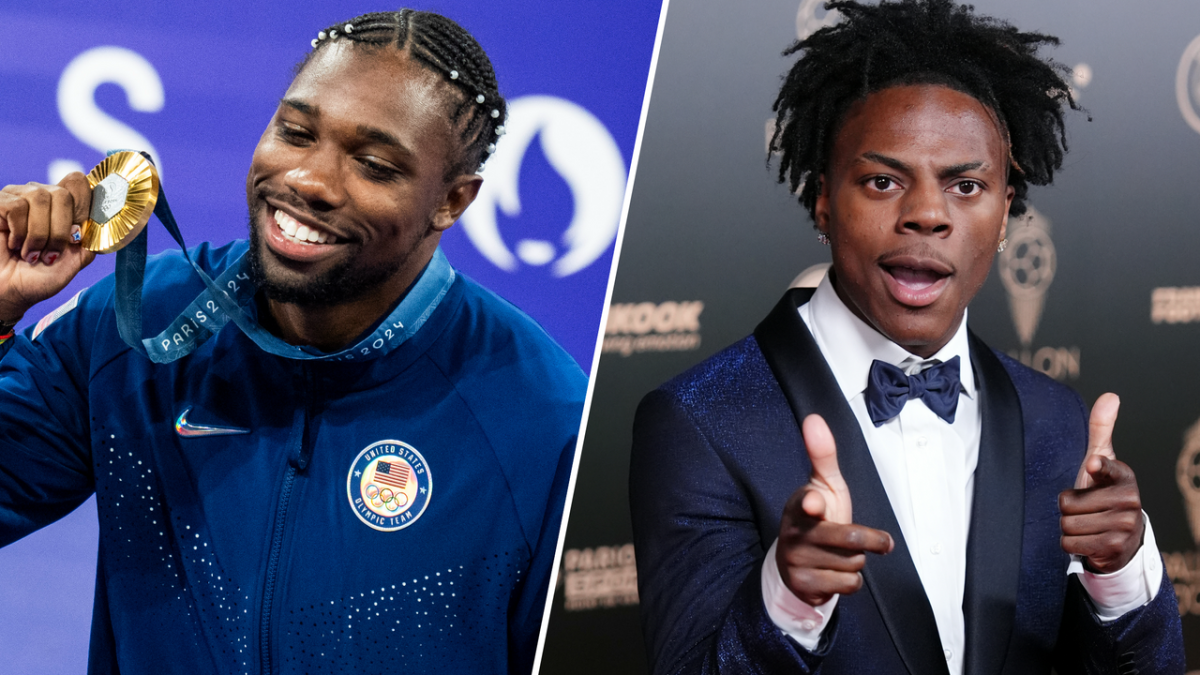 WATCH: Noah Lyles edges streamer IShowSpeed in 50m race – NBC10 ...