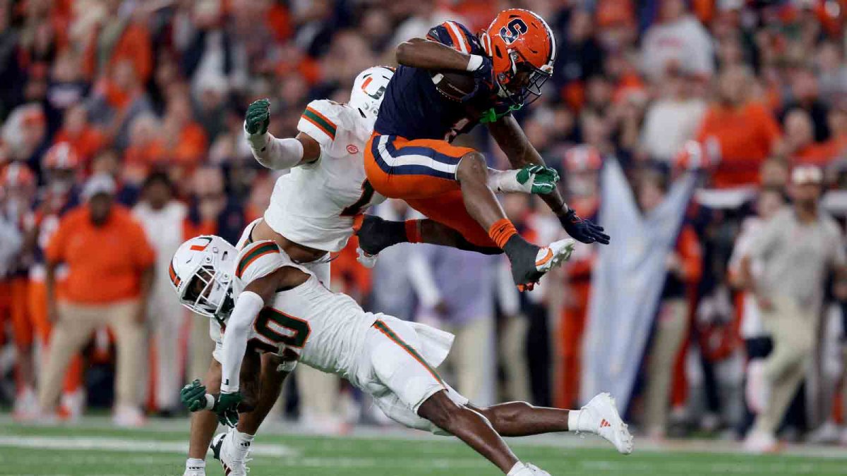 Syracuse knocks No. 6 Miami out of ACC title game with upset win ...
