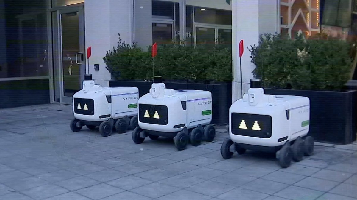 How do autonomous food delivery robots work? – NBC10 Philadelphia