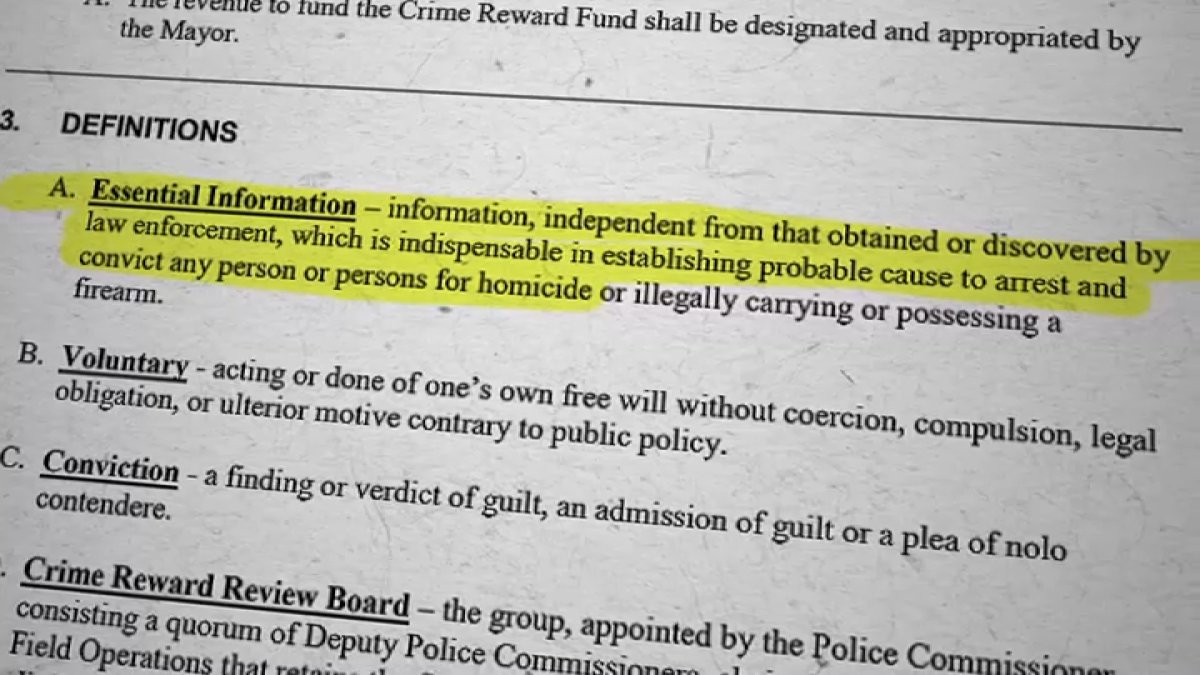Philadelphia crime reward denial process under review – NBC10 Philadelphia