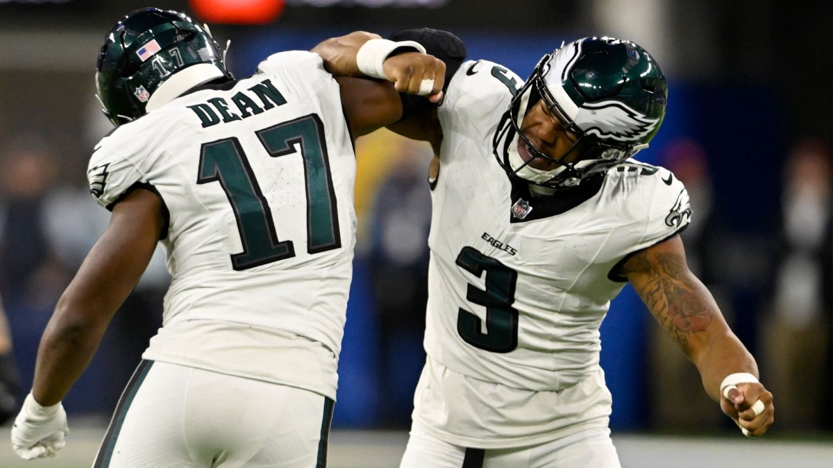 Eagles making sure Nakobe Dean still part of team after injury – NBC10 ...