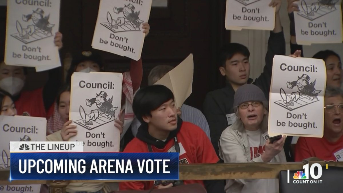 Upcoming arena vote: The Lineup – NBC10 Philadelphia