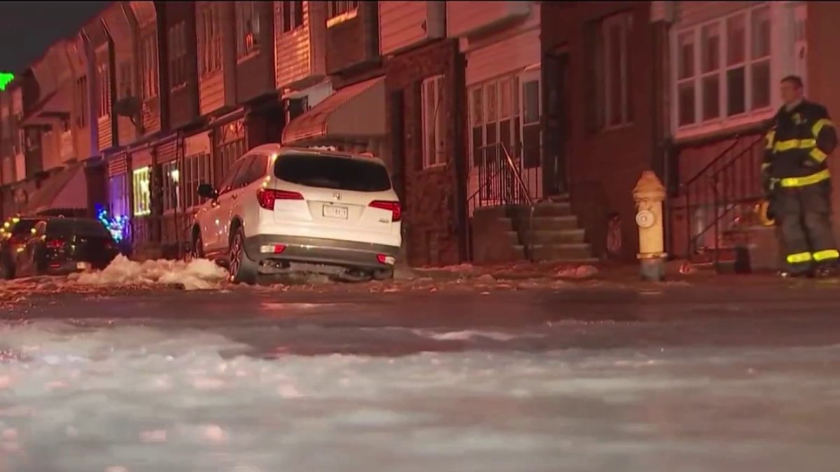 Water main leak in Philly neighborhood floods street – NBC10 Philadelphia