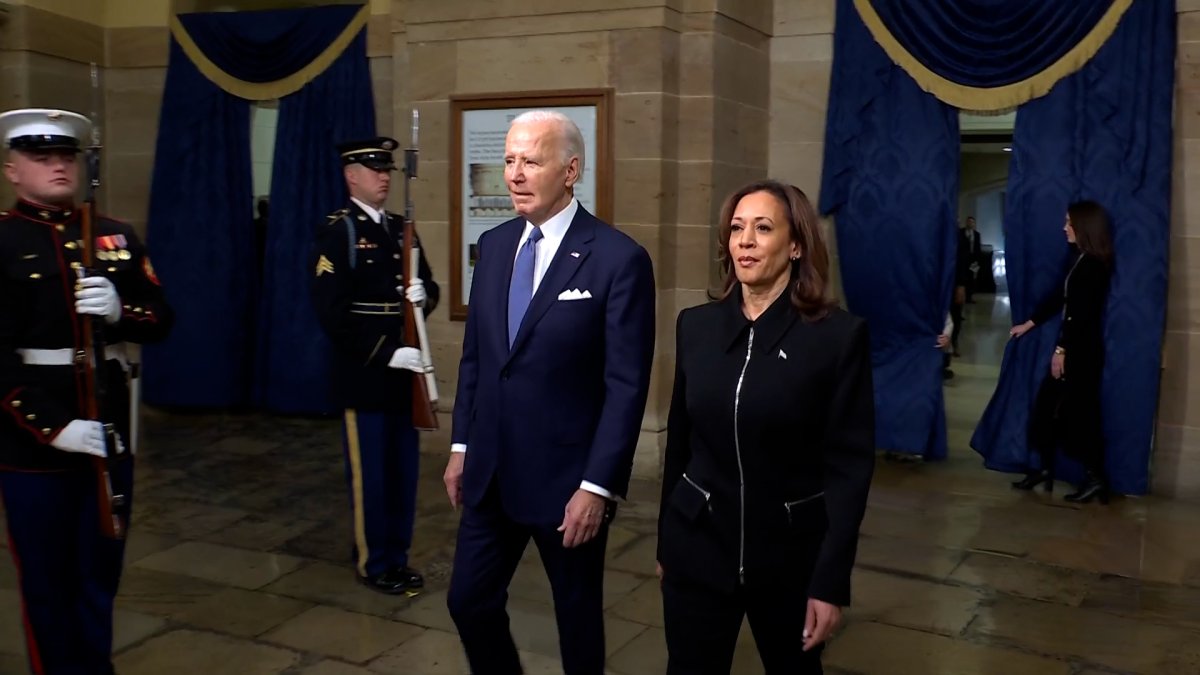 Biden and Harris enter Capitol for Trump’s inauguration – NBC10 ...