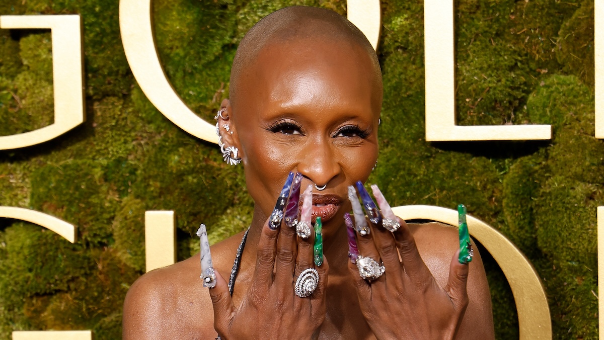 ‘Wicked’ star Cynthia Erivo spent 5 hours on Golden Globes nails ...