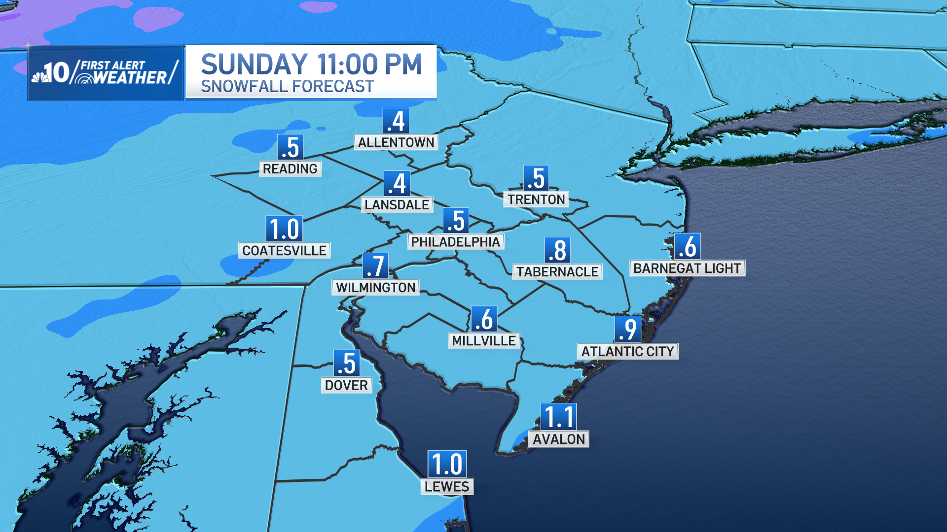 Snow, chilly rain, bitter cold: Your Philly winter forecast – NBC10 ...
