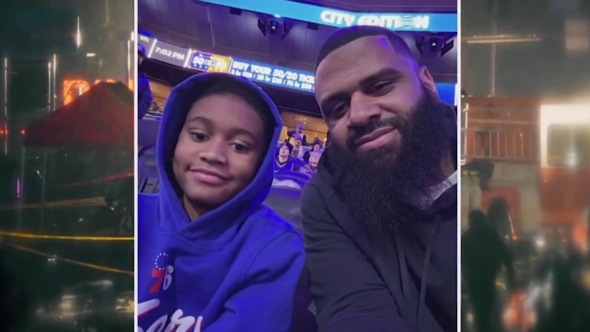 Eagles star AJ Brown meets with young Northeast Philly plane crash survivor – NBC10 Philadelphia