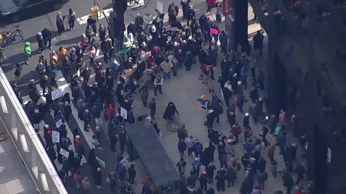 Anti-Trump protest marches through Philadelphia – NBC10 Philadelphia