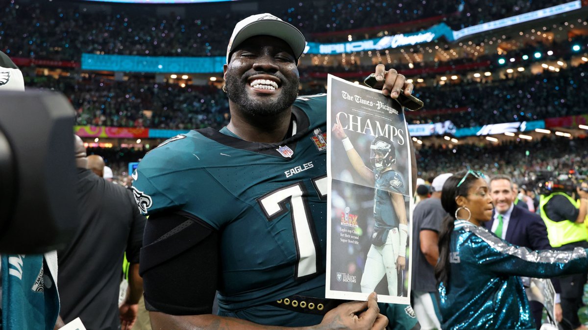 What Mekhi Becton gained out of magical season with Eagles – NBC10 ...