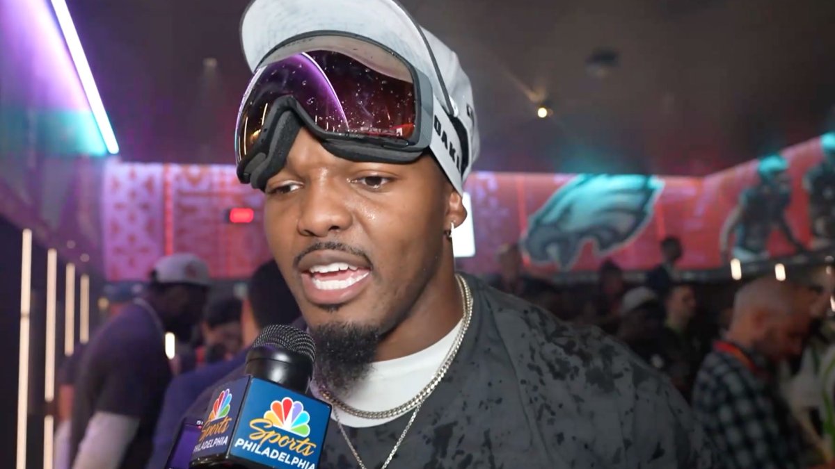 Eagles’ Nakobe Dean revels in Super Bowl win despite injury – NBC10 ...