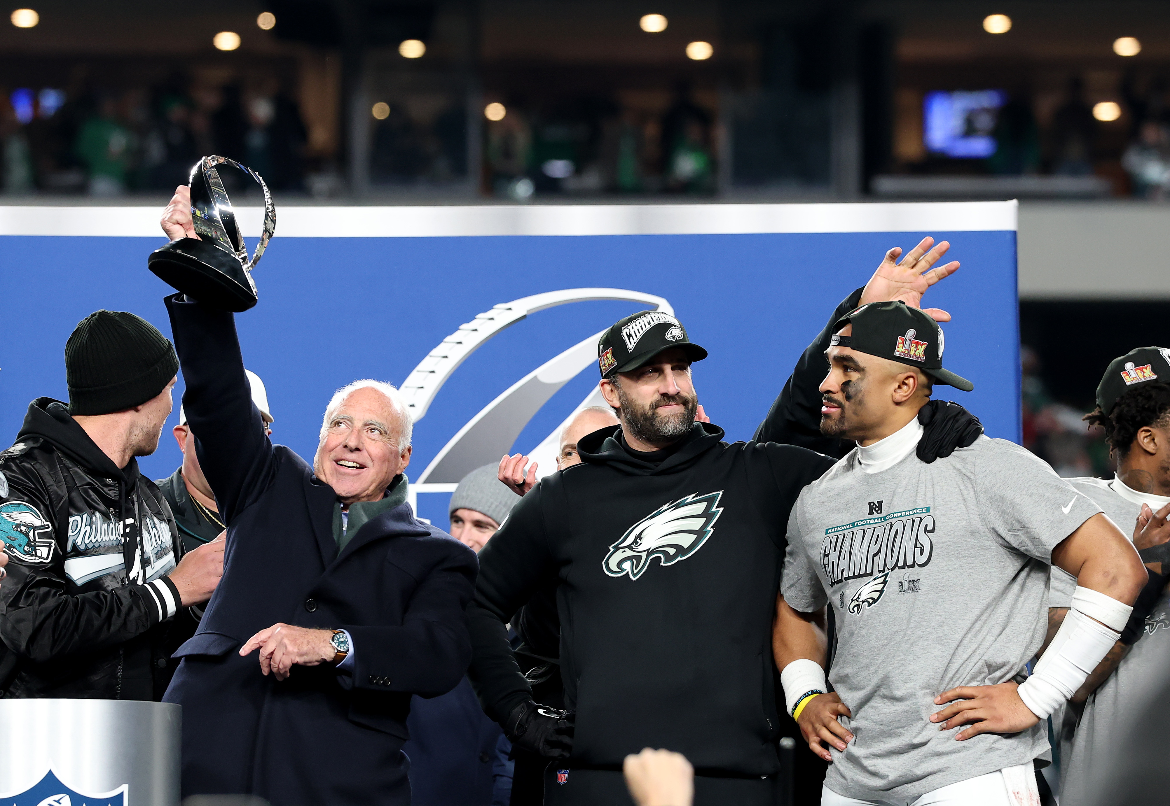 Jeff Lurie talks Nick Sirianni contract as Super Bowl approaches ...