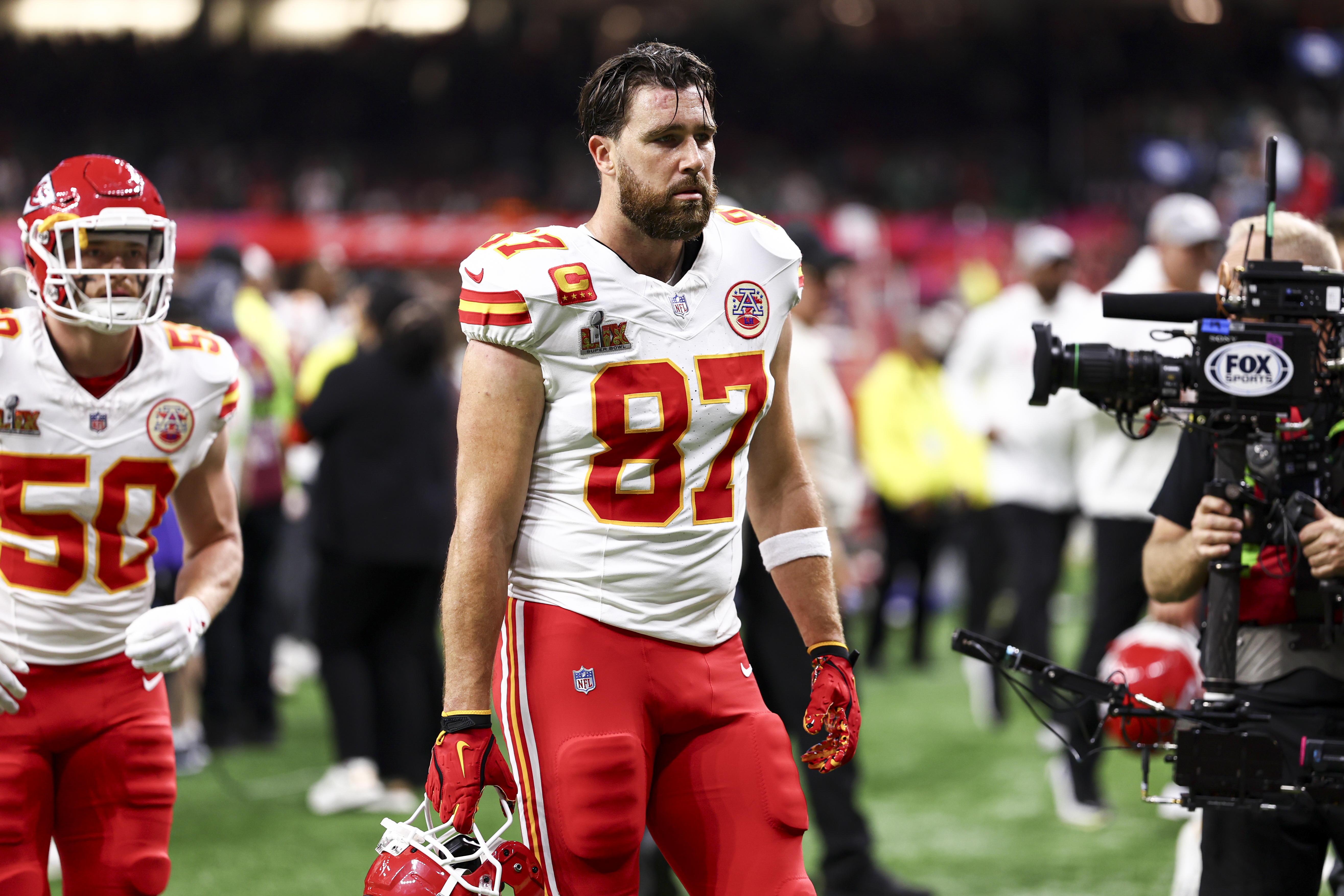 What Travis Kelce said after Chiefs’ Super Bowl loss to Eagles – NBC10 ...