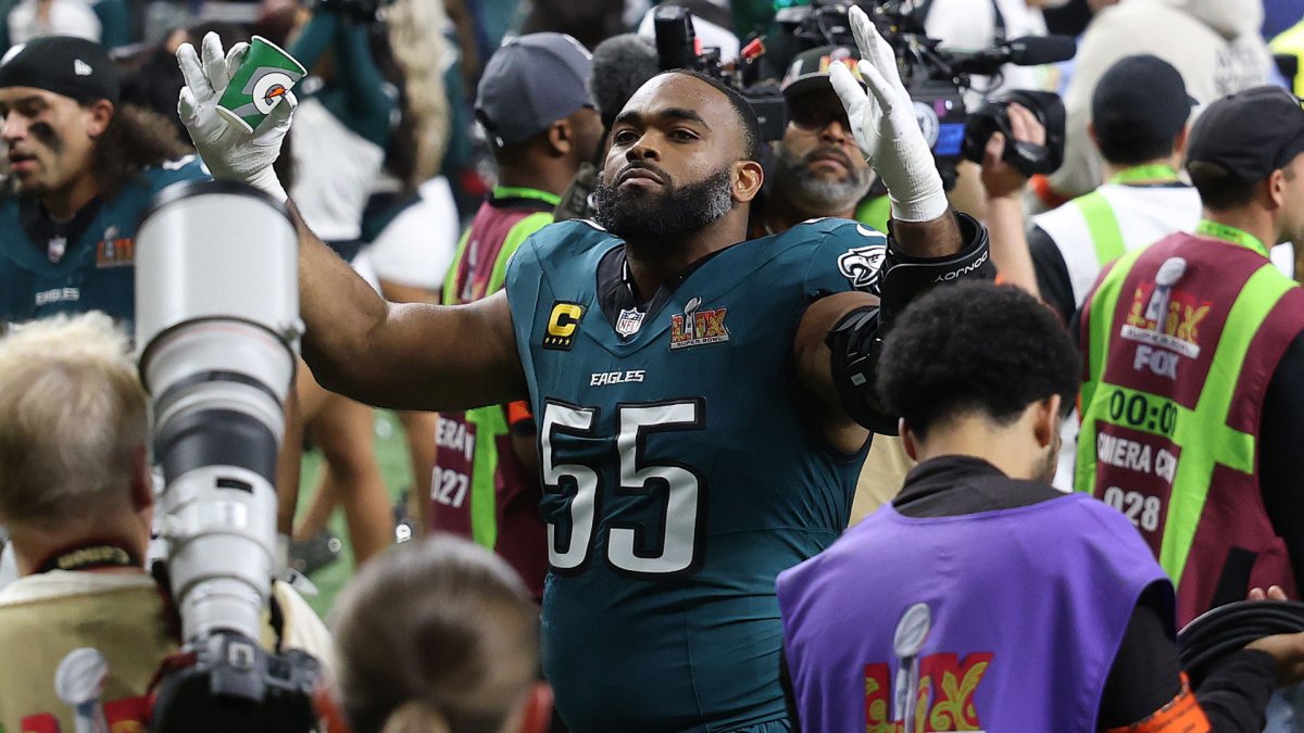 Eagles snap counts: Brandon Graham returns for Super Bowl LIX – NBC10 ...