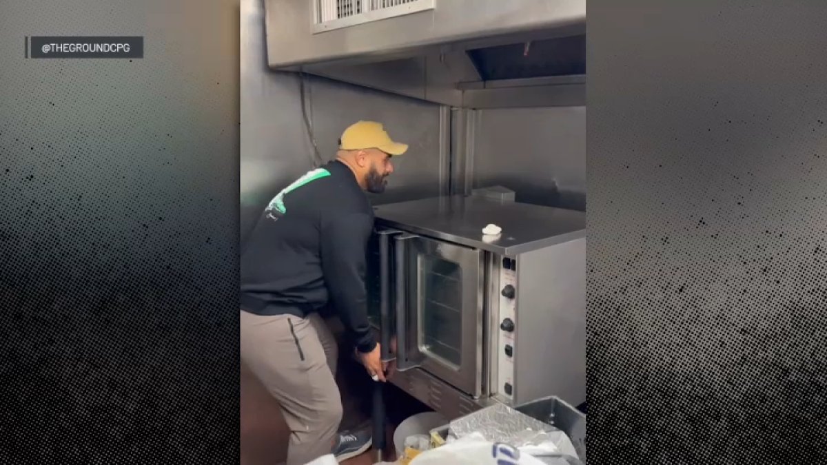 Eagles star Jordan Mailata helps coffee shop move massive oven – NBC10 ...