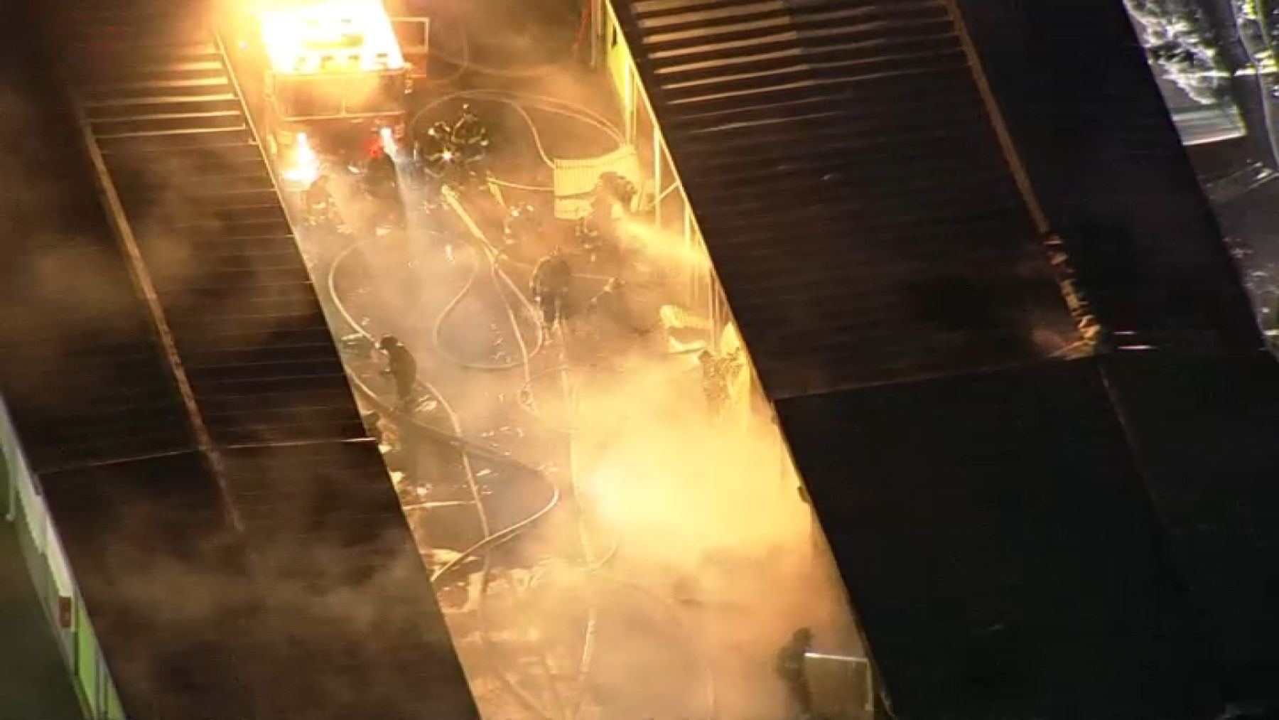 New Jersey storage facility fire sends one person to the hospital ...