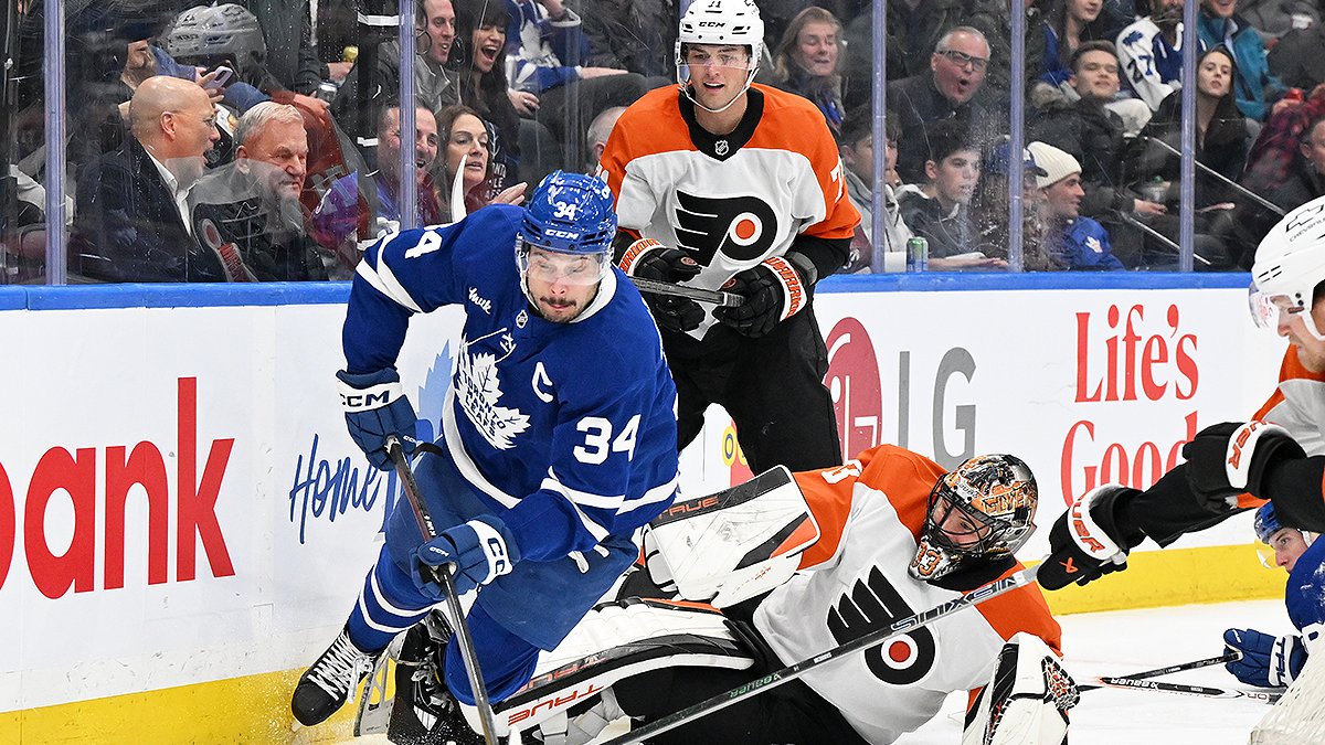 Flyers vs. Maple Leafs: John Tortorella benches Cam York in loss ...