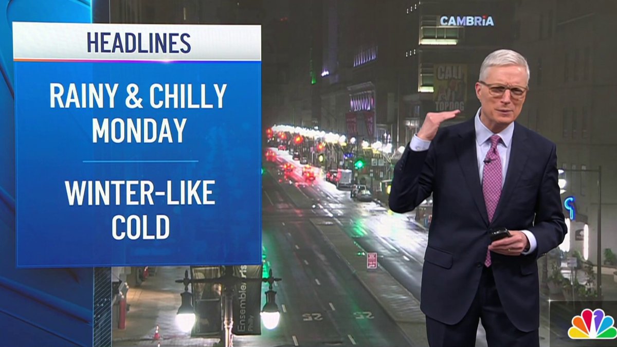 Rainy, chilly Monday morning – NBC10 Philadelphia