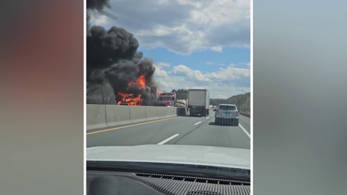 Traffic moving again on 476 after truck fire – NBC10 Philadelphia