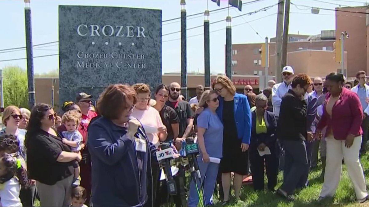 Healthcare workers protest layoffs and voice concern over patient ...