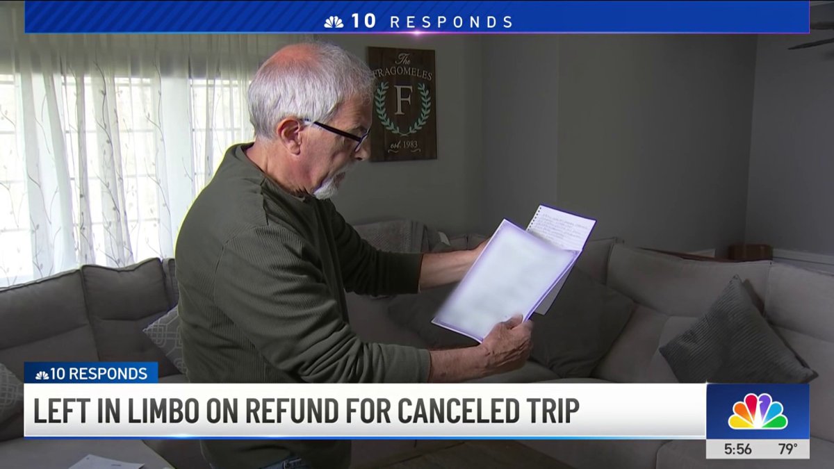 Viewer left in limbo while seeking refund for canceled trip – NBC10 ...