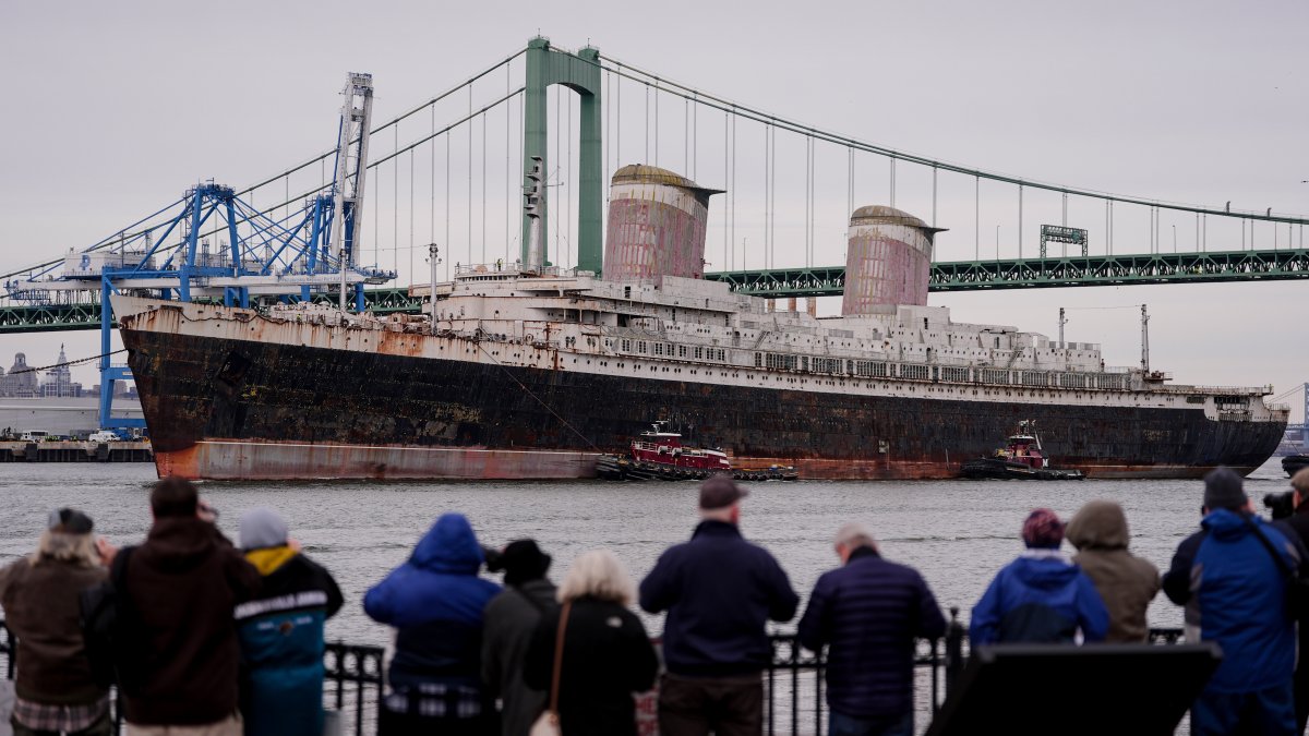 Historic ocean liner to become world’s largest artificial reef – NBC10 ...