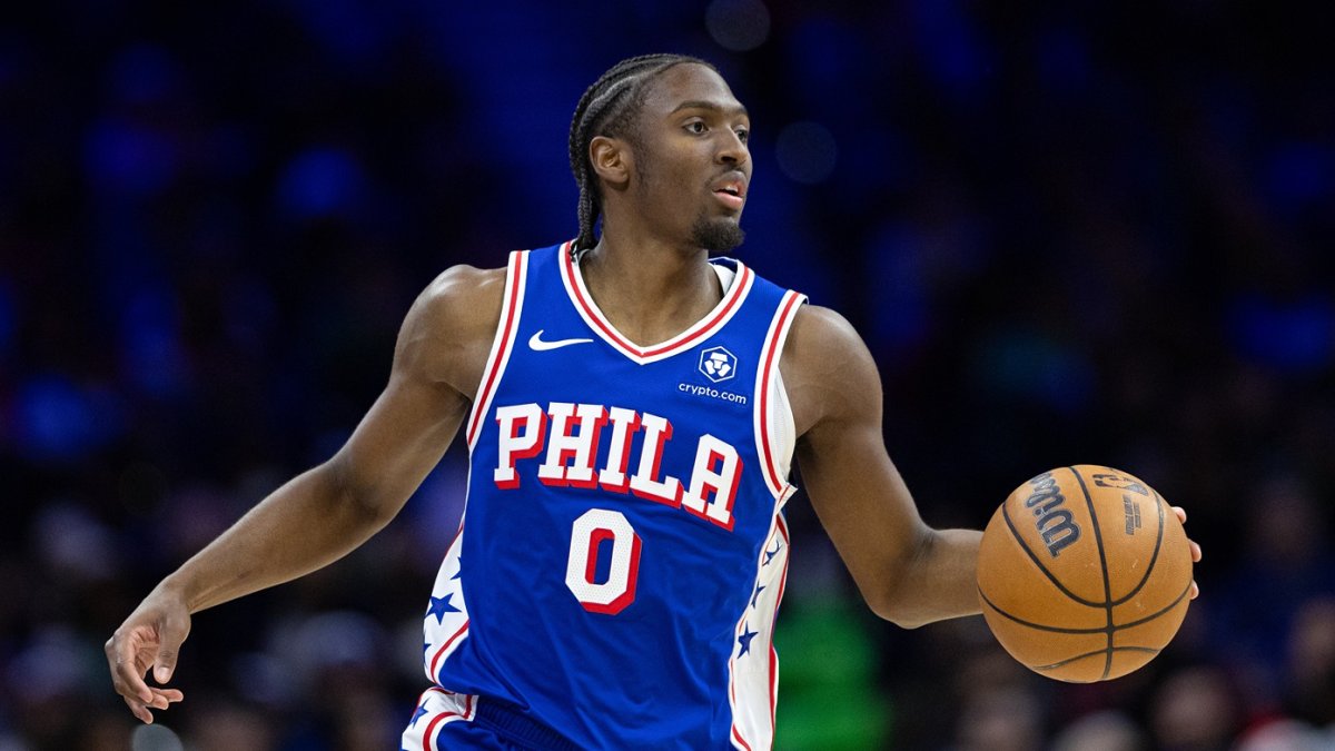 Sixers confirm Tyrese Maxey reinjured finger, will stay sidelined through end of season – NBC10 ...