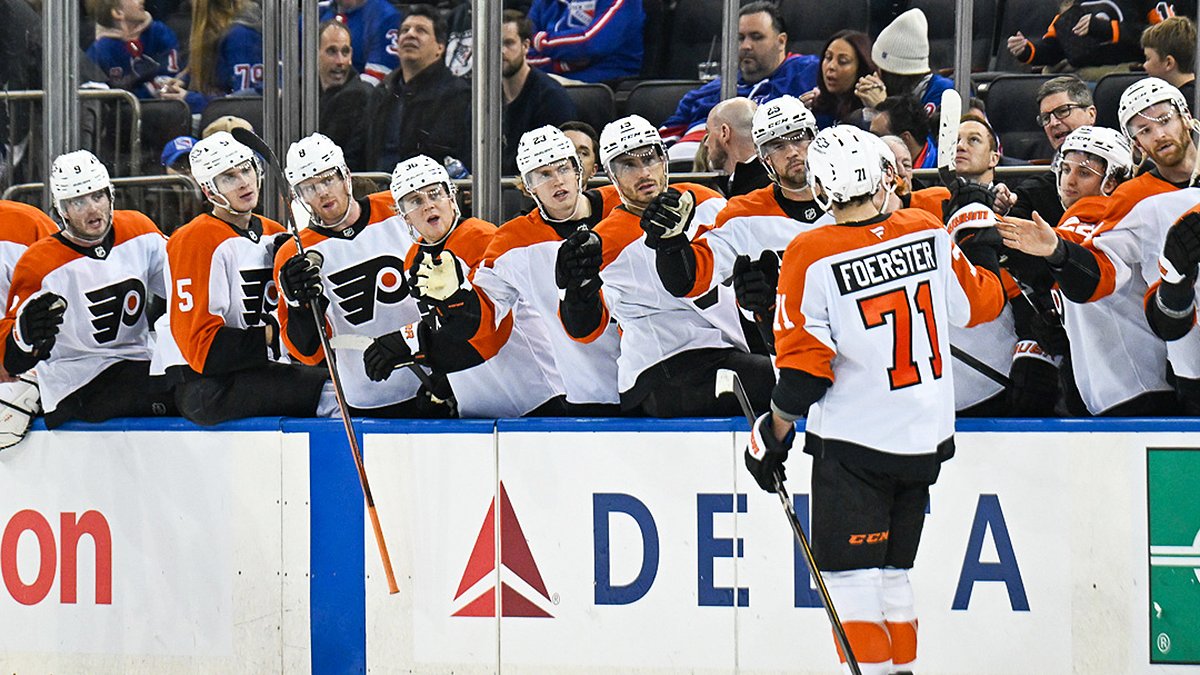 Flyers vs. Rangers: Tyson Foerster scores hat trick to lead win – NBC10 ...