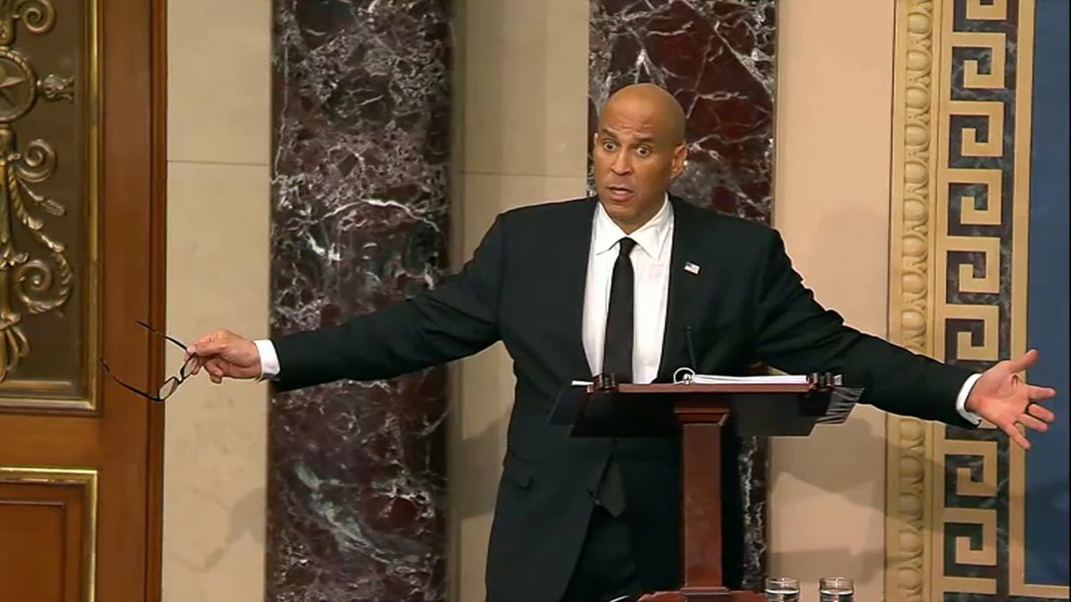 Cory Booker filibuster: How long has he been going? – NBC10 Philadelphia