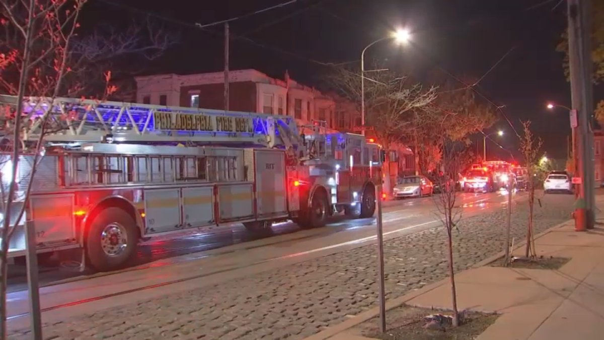 No injuries reported following rowhome fire in Germantown – NBC10 ...