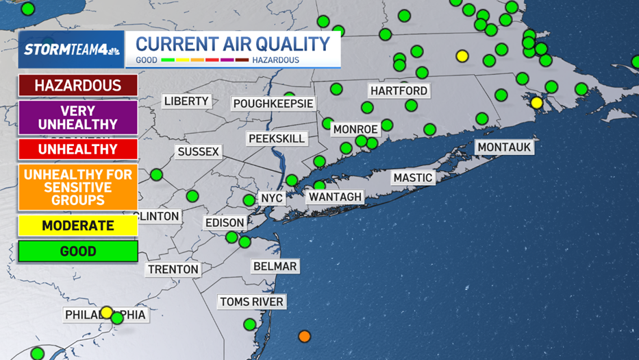 New Jersey wildfires impact air quality in NY, NJ – NBC10 Philadelphia