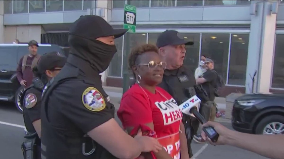 70 people arrested after May Day rally featuring Bernie Sanders and ...