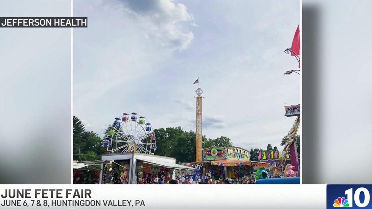 Century-old June Fete Fair returns with family fun – NBC10 Philadelphia