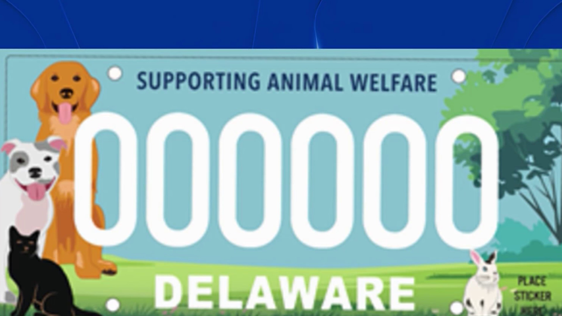 New Del. license plate supports spay and neuter programs – NBC10 ...