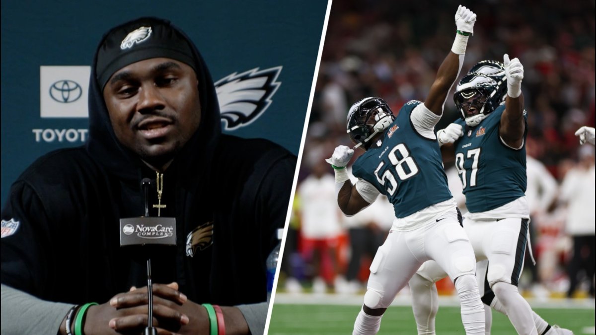 Watch Jalyx Hunt looking to take big leap in Year 2 for Eagles – NBC10 ...