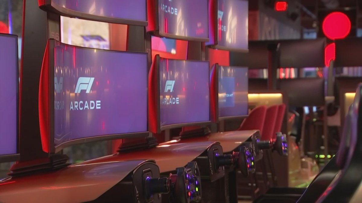 Photos: Inside F1 Arcade – NBC10 Philadelphia